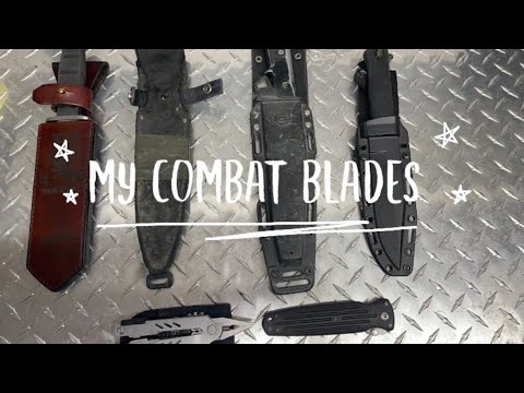 My combat blades: what I carried in service. #blades - YouTube