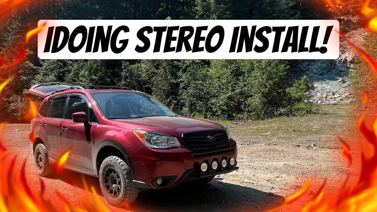 Subaru SJ / 2016 Forester IDoing 9” Stereo Install - YouTube