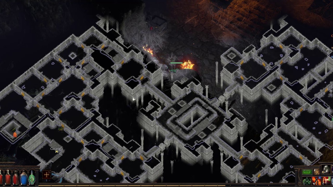 Path of Exile: Act 7 - The Temple of Decay Level 2 - YouTube