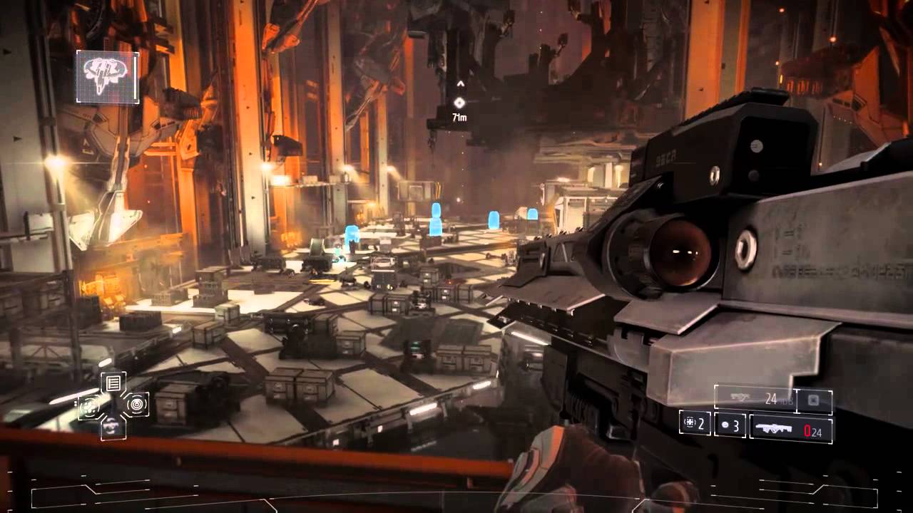 killzone shadow fall the last stand/ difficulty hard/ no deaths - YouTube