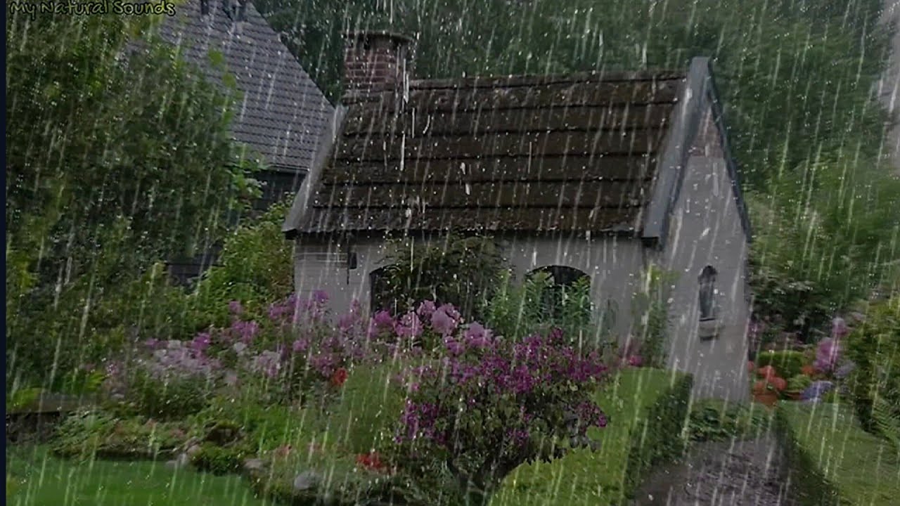 🌧️Let The Sound of Rain Wash Away Your Sadness Tonight - Relaxing Rain ...