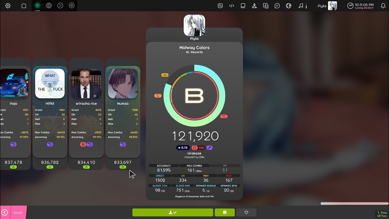 240 midway colors pass - YouTube