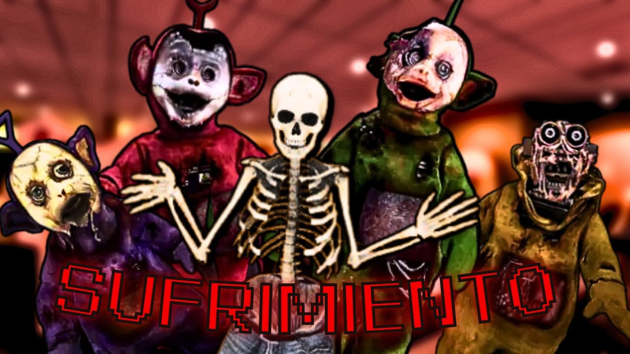 ESTE FNAF TIENE TELETUBBIES ANIMATRONICOS 😱 - YouTube