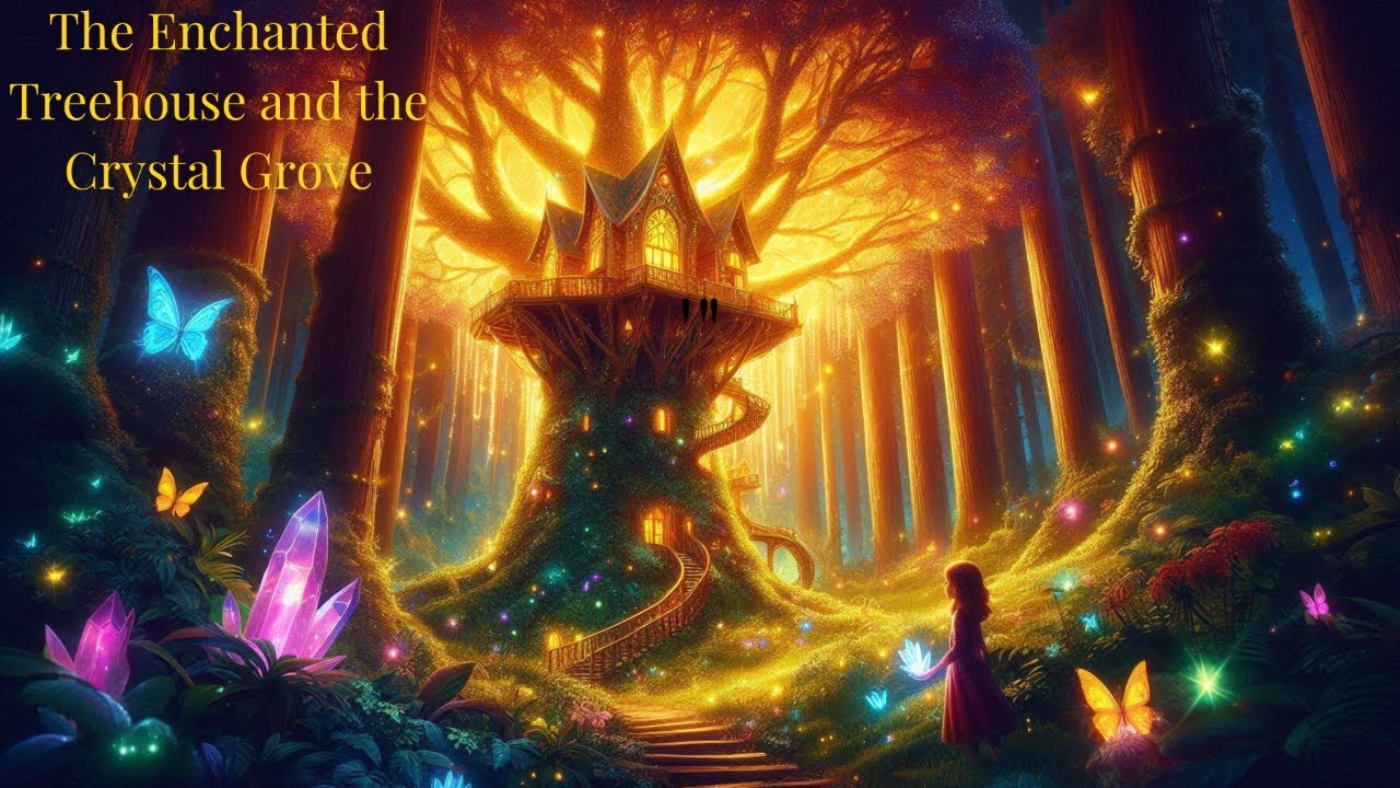 The Enchanted Treehouse and the Crystal Grove - YouTube