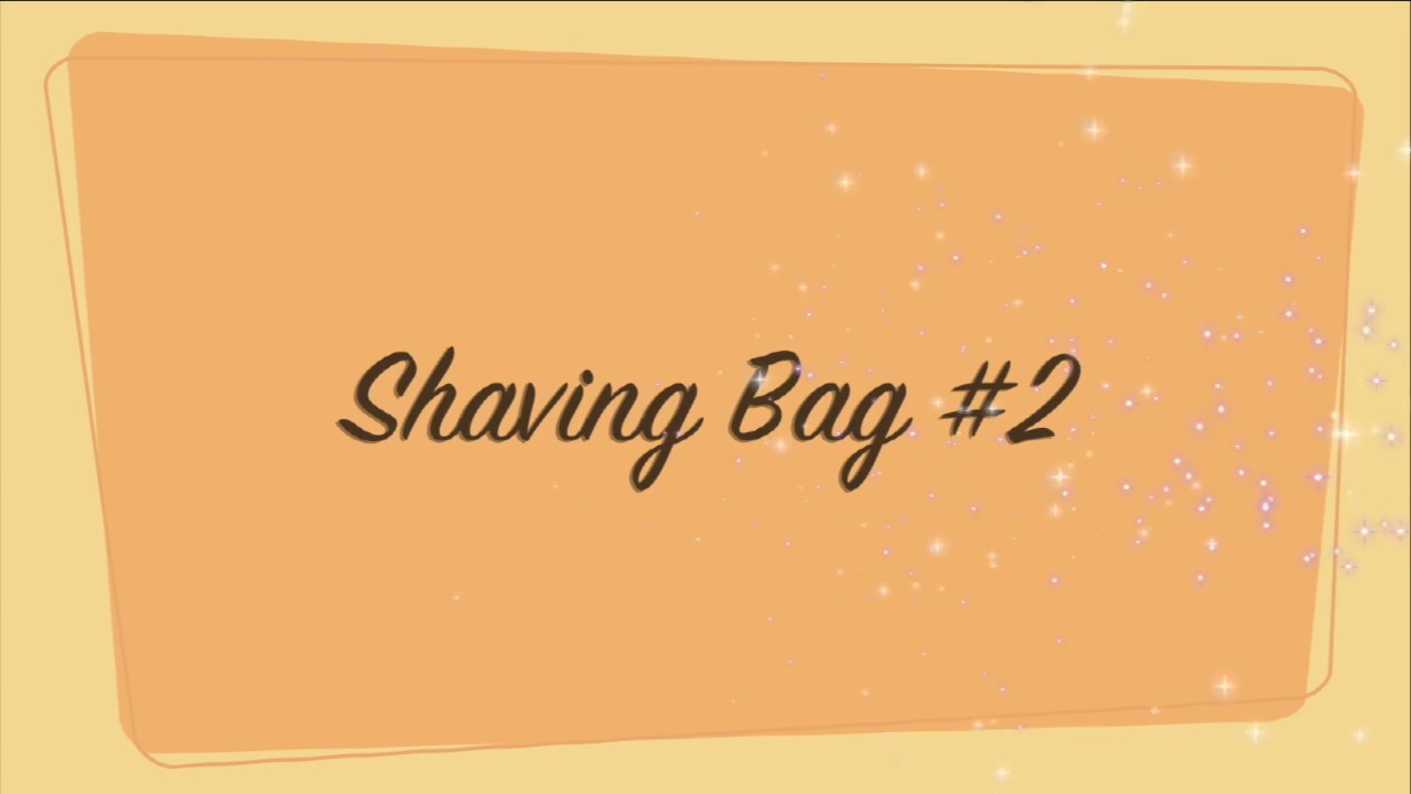 NJ State Board Cosmetology Exam Help: Shaving Bag #2 - YouTube
