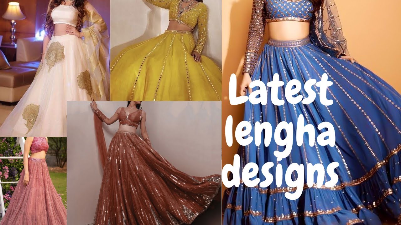 lenghas | latest lenghas | lengha designs | latest lengha designs - YouTube