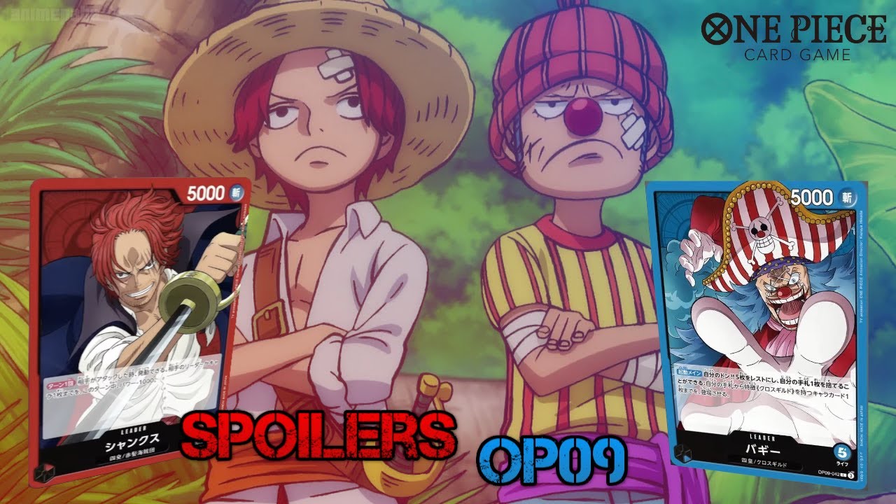 BUGGY Y SHANKS OP09 | ANALIZANDO LOS SPOILERS DE OP09 ONE PIECE TCG EN ...
