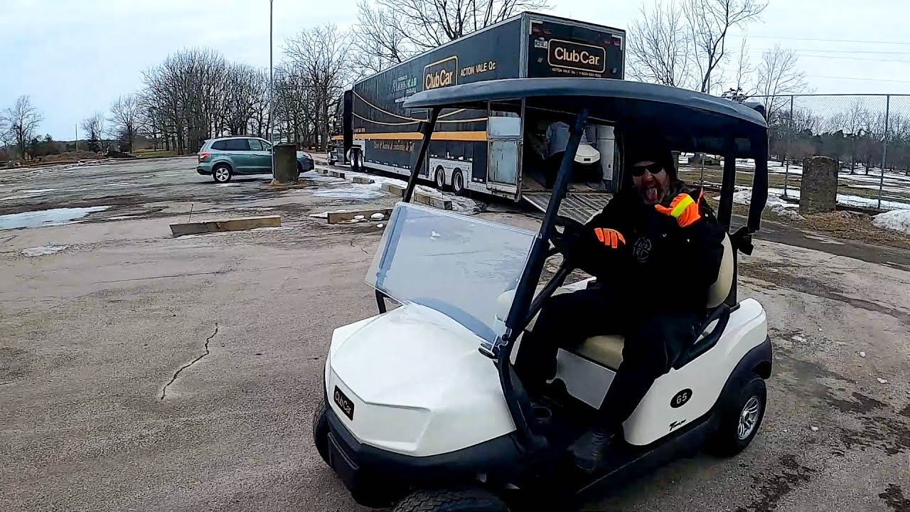 Upgrading Golf Course Carts - YouTube