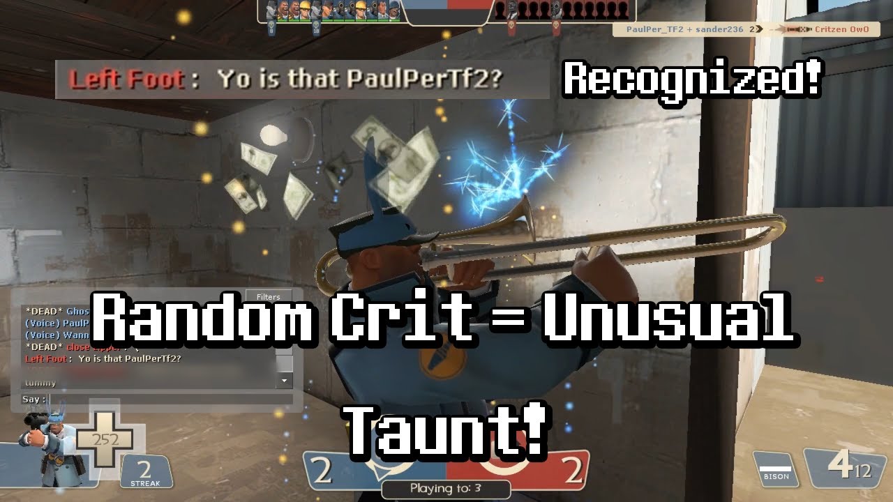 Random Crit = Unusual Taunt Challenge! [TF2 Thursday] - YouTube
