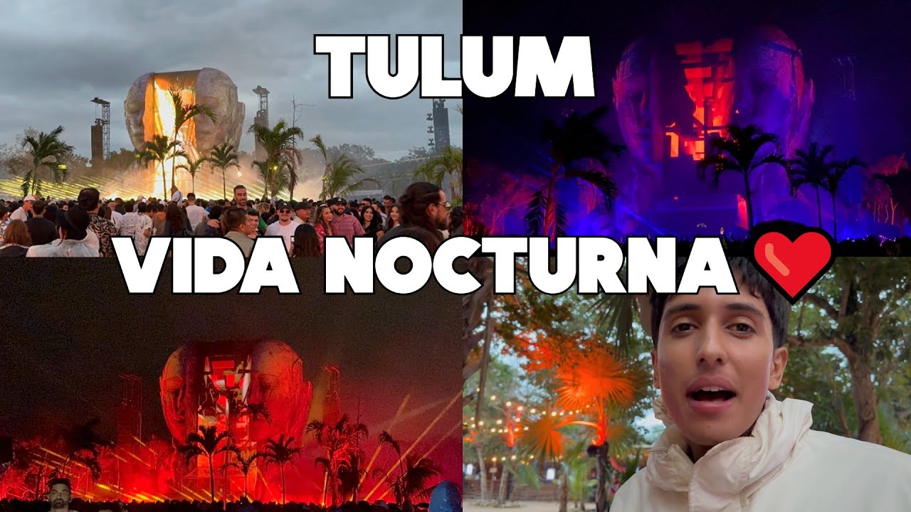 UNA NOCHE EN TULUM ️TOMORROWLAND 2024 | AMBIENTE INCREIBLE | CORE TULUM ...