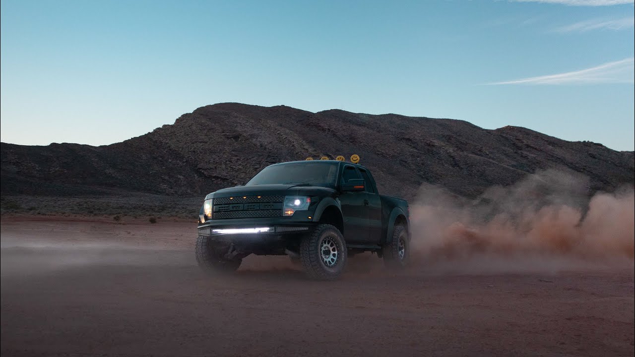 SUPERCHARGED Ford Raptor SVT Offroading and DRIFTING in the Red Sand ...