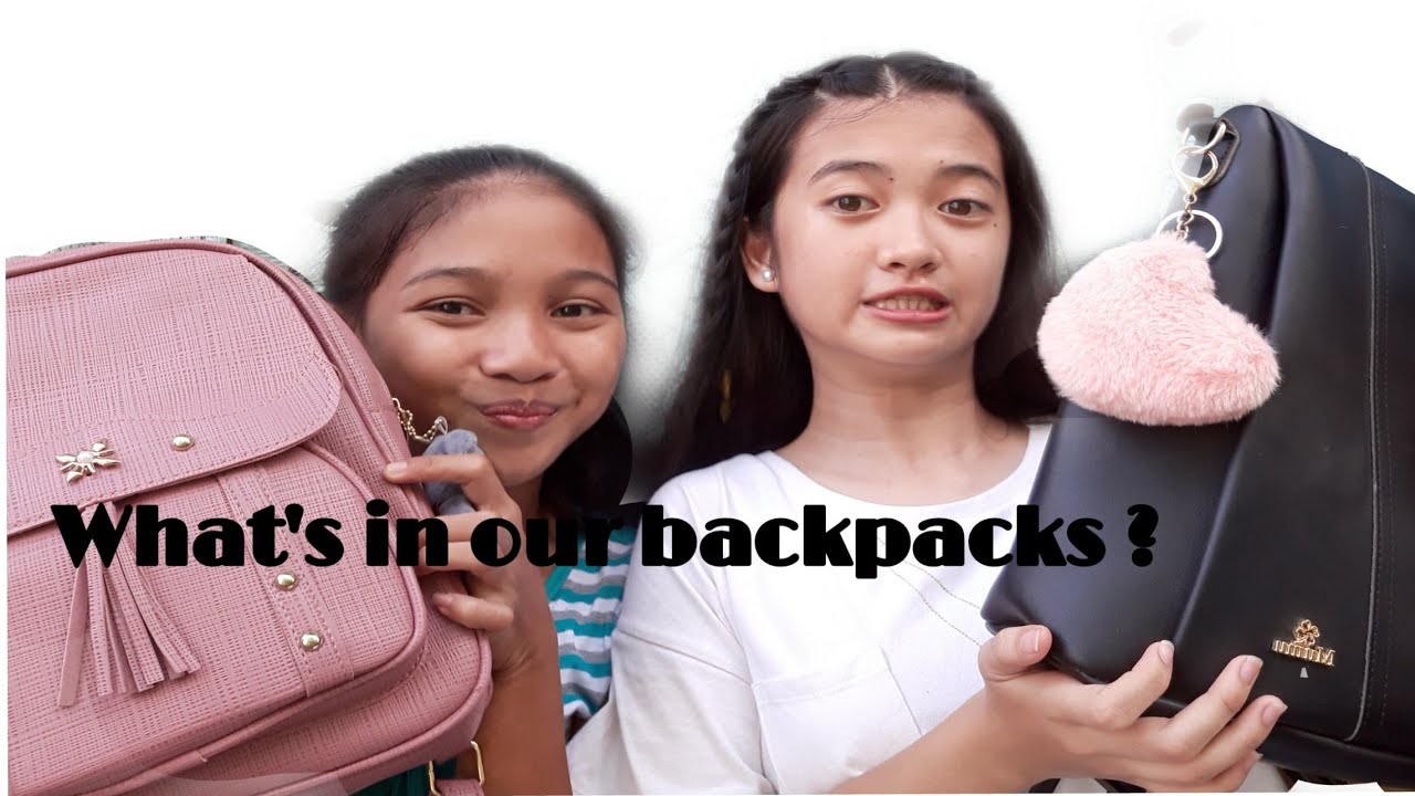 What's in our backpacks ~Back to School 2019~|| PHILIPPINES - YouTube