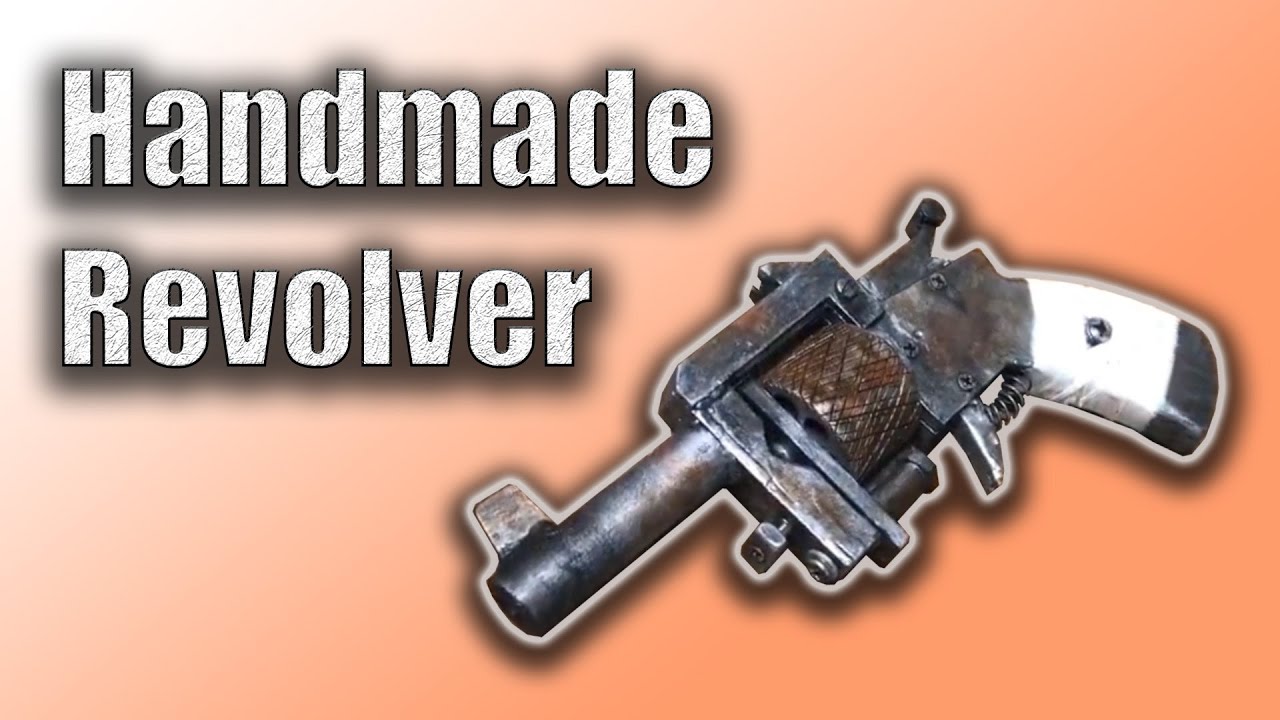 Double-Action Revolver Prop | Handmade/Wasteland - YouTube