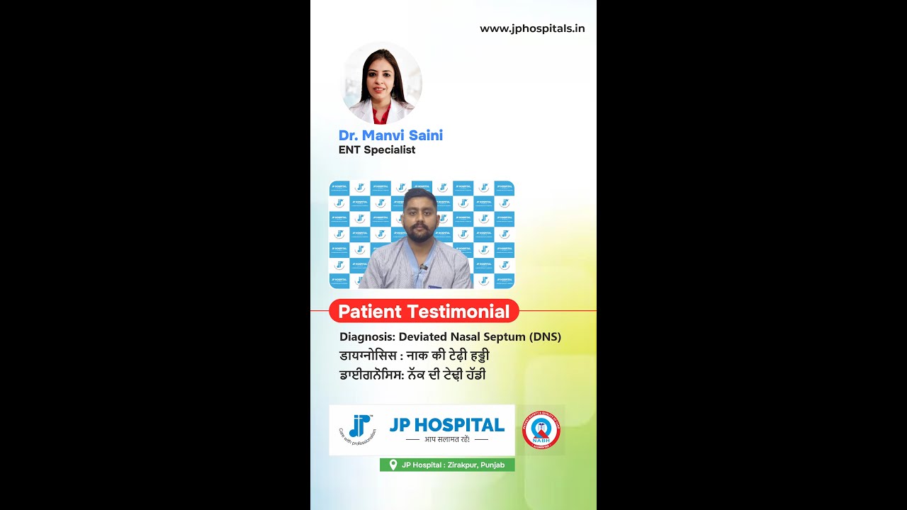 Patient Testimonial | Deviated Nasal Septum (DNS) | Dr. Manvi Saini ...