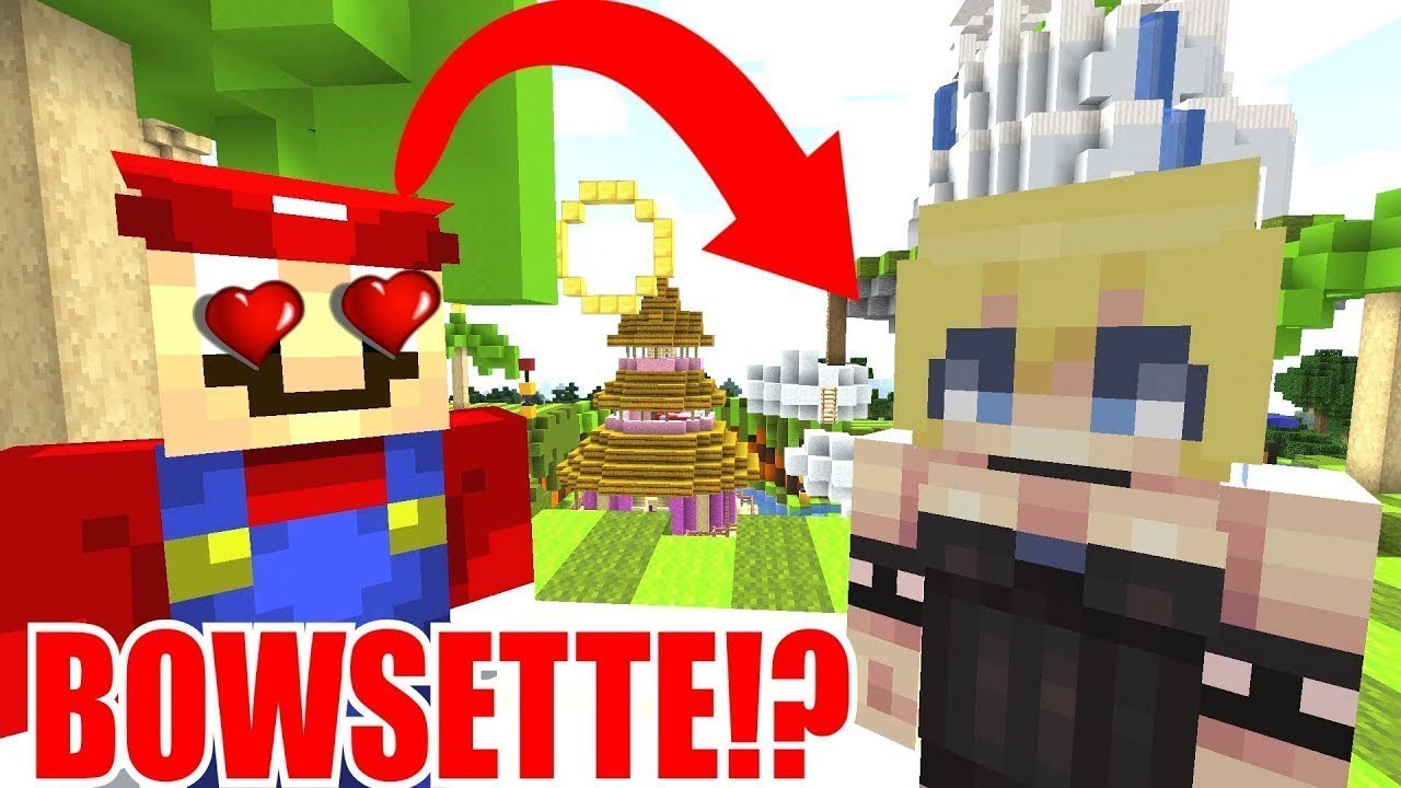 Encuentro a Bowsette en Minecraft! - YouTube