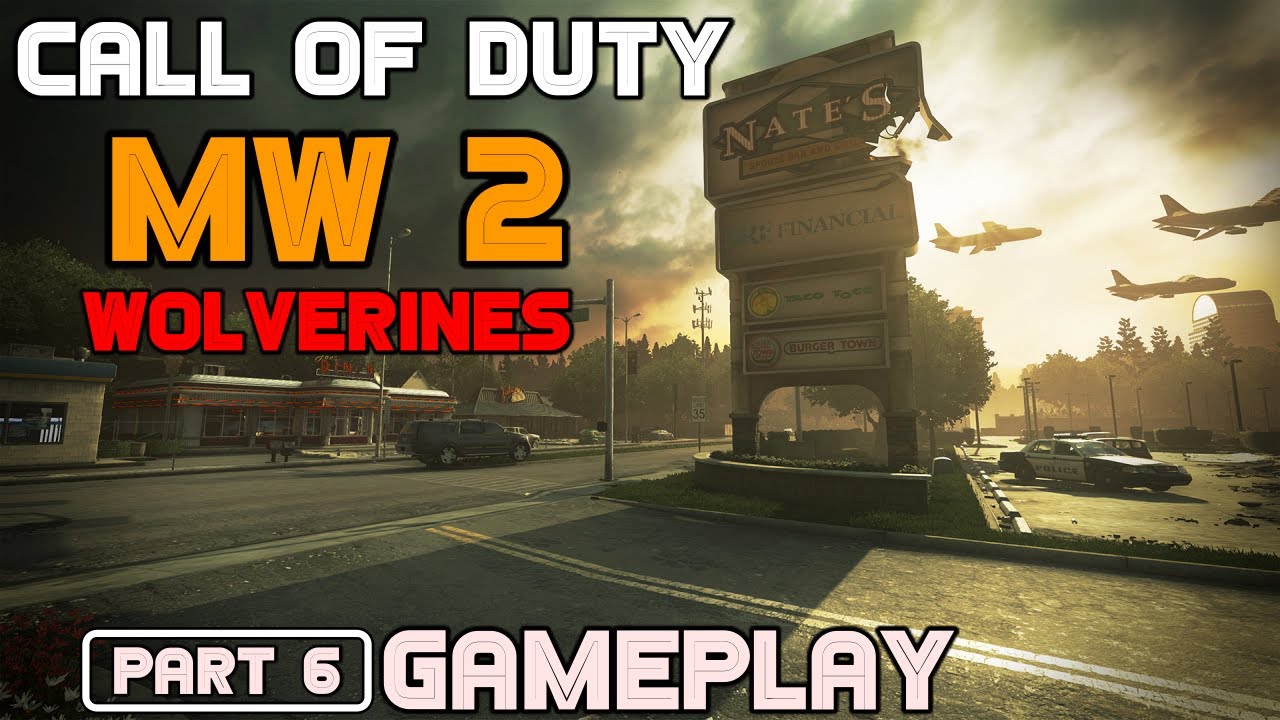 Call of Duty: Modern Warfare 2 PC Wolverines Gameplay Walkthrough ...