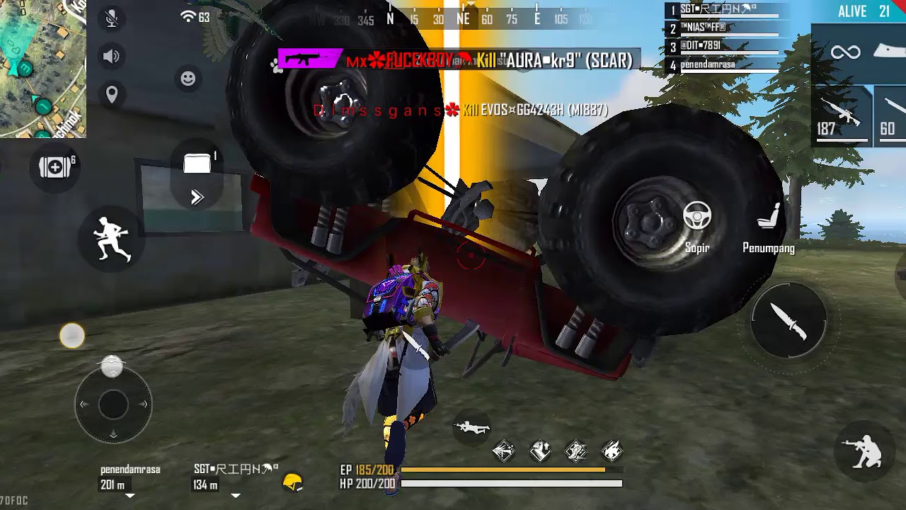 Mobil monster garena - YouTube
