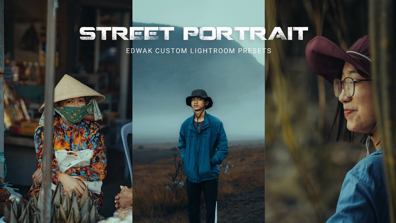 street Portrait - cinematic lightroom photo editing #537 - YouTube