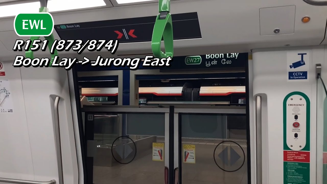 (EWL disruption day 2; one-of-a-kind debut) SMRT - ALS R151 (873/874 ...