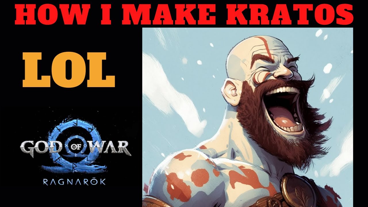 Kratos finally laugh in God Of War : Ragnarok - YouTube