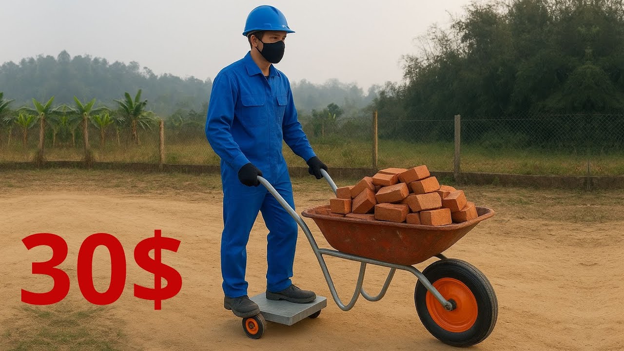 DIY Electric Motorized Wheelbarrow – Perfect Build for Heavy Loads ...
