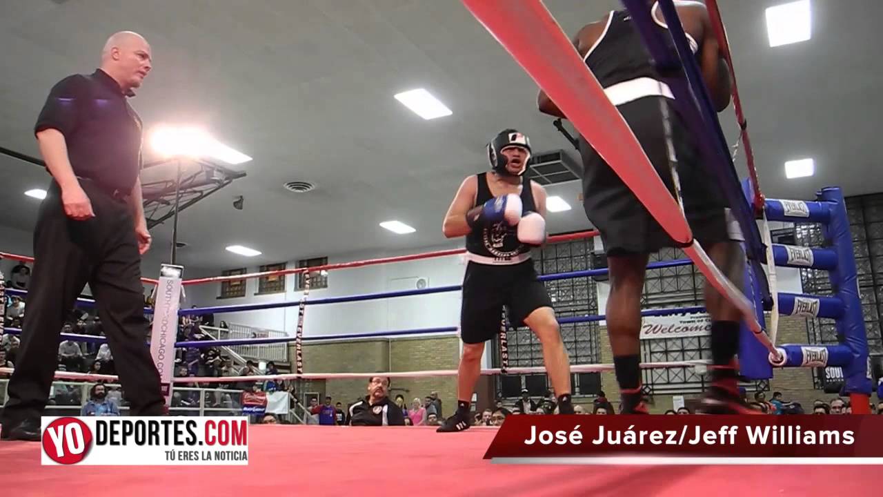 Jose Juarez vs. Jeff Williams Chicago Golden Gloves 2015 - YouTube
