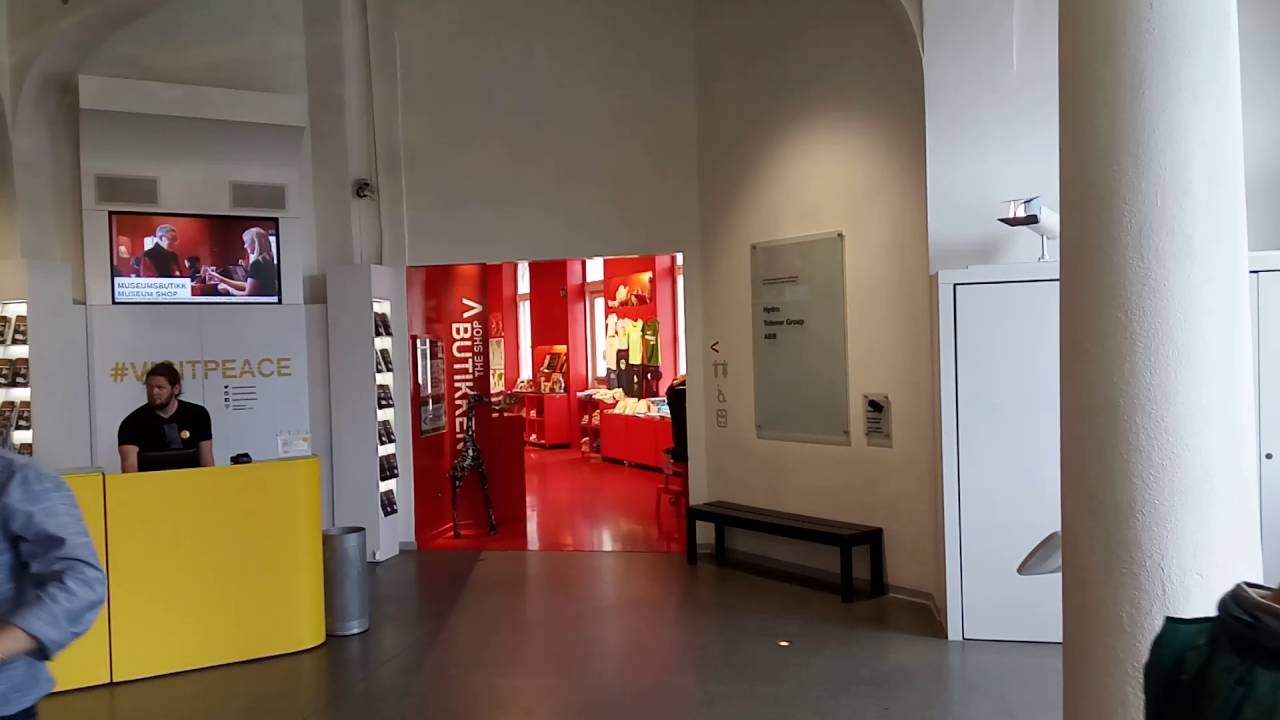 Inside Nobel Peace centre - YouTube