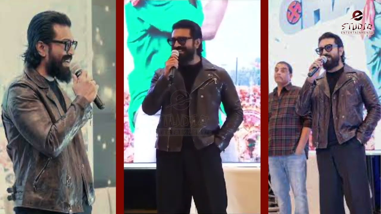 Global Star Ram Charan Craze In Dallas | Game Changer Pre Release Event ...
