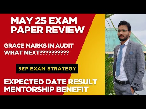 Exam Paper Review/ Grace Marks Audit/Expected Result Date/ Sep Strategy ...