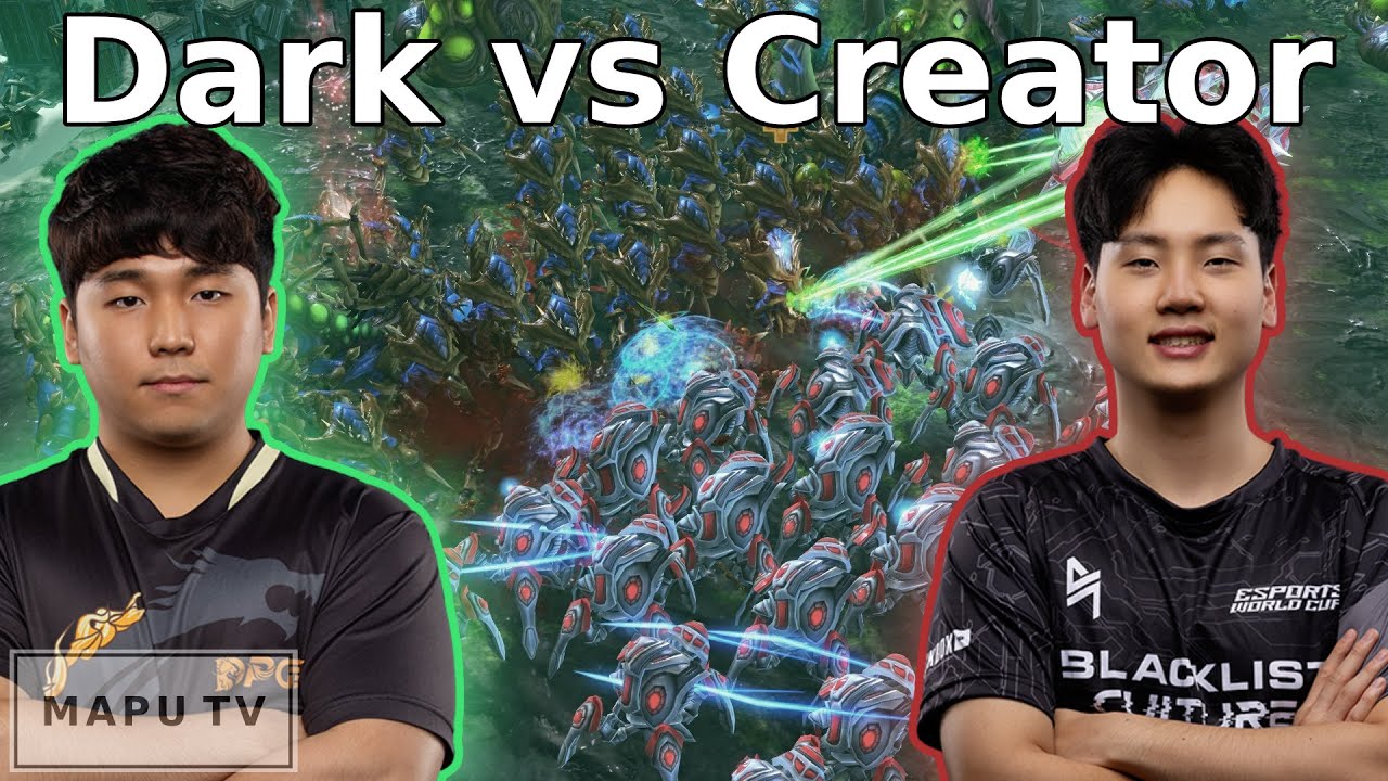Super close! - Dark vs Creator - Bo3 - (StarCraft 2) - YouTube