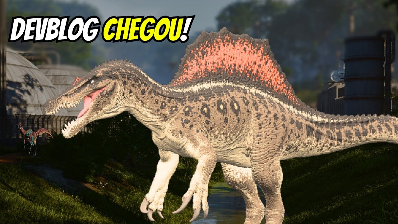 Espinossauro e Quetzalcoatlus no Evrima! T Rex com animações avançadas ...