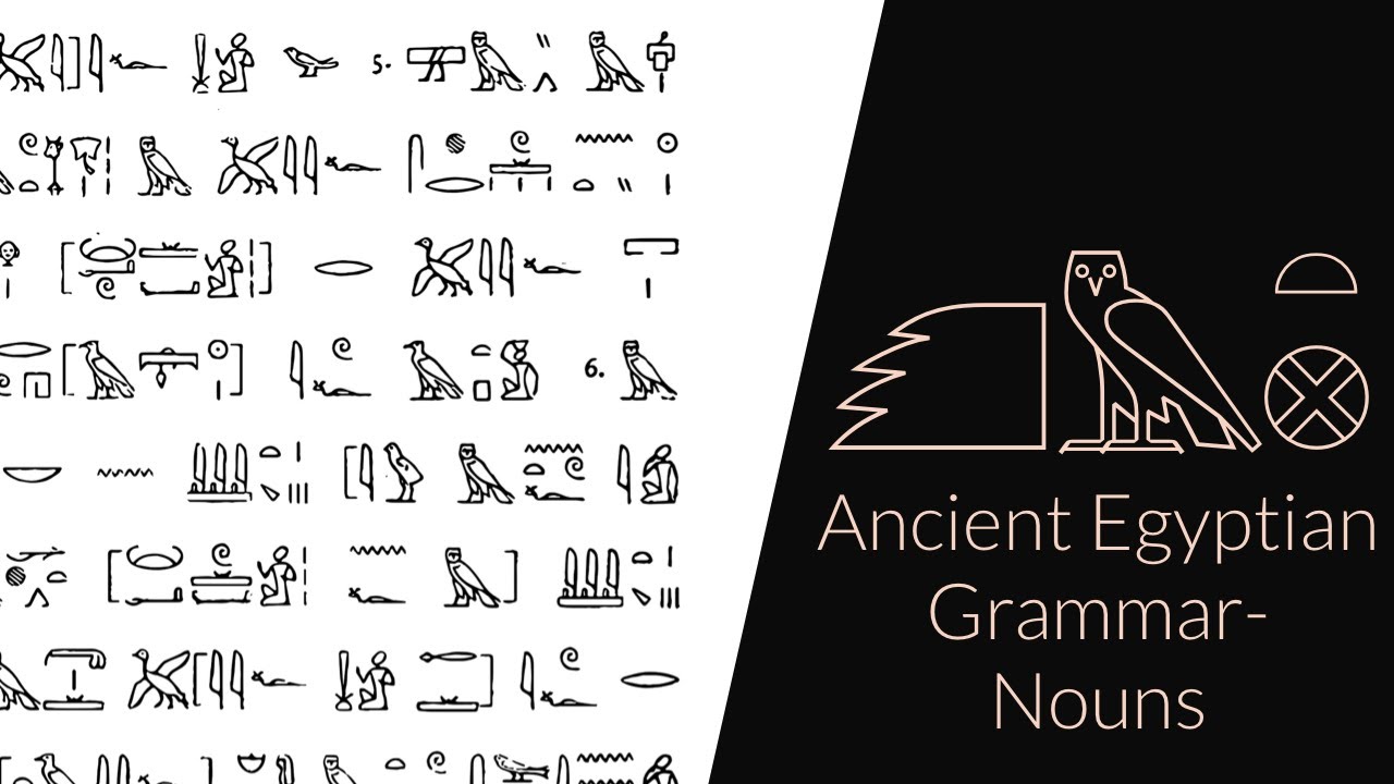 Egyptian Hieroglyphics Phrases