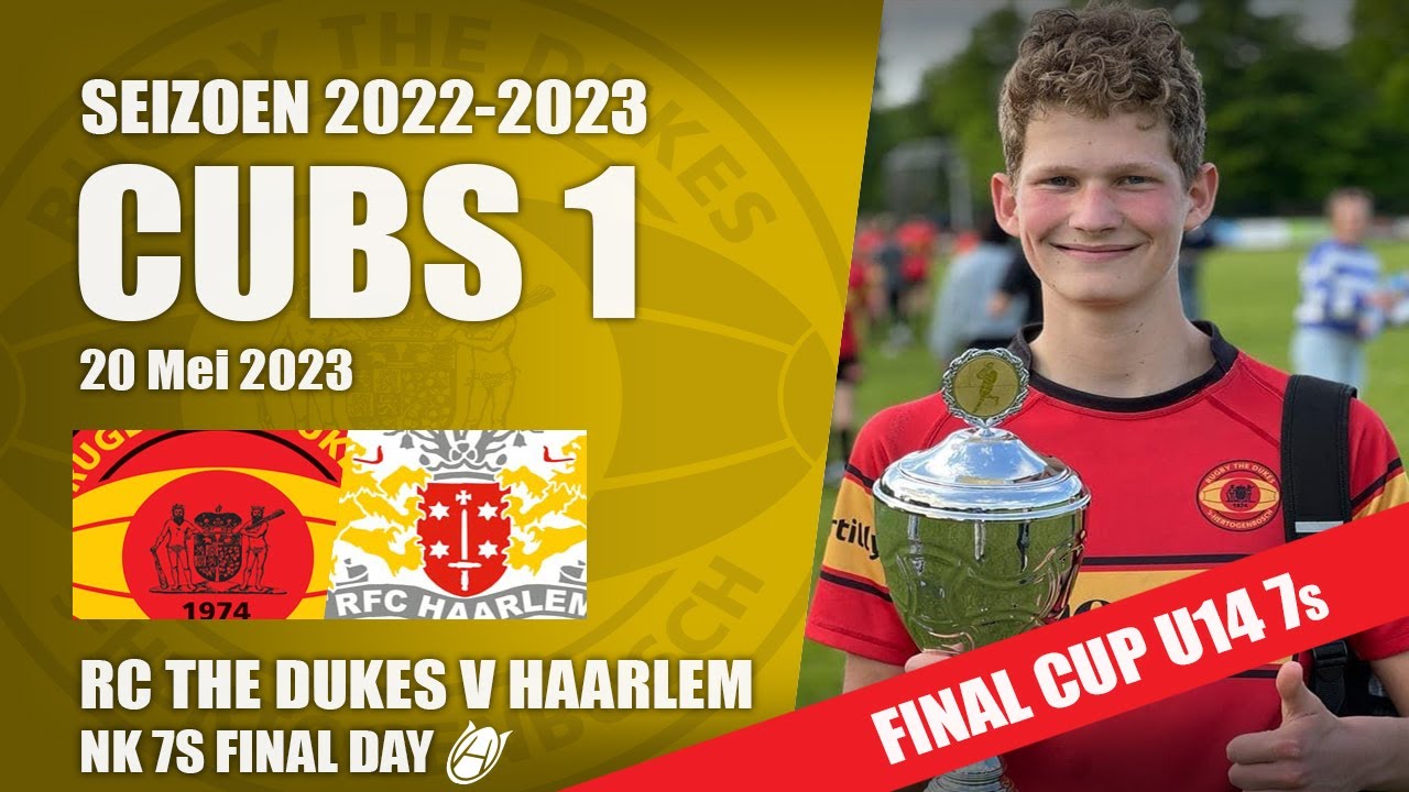 RC The Dukes Cubs 1 V RFC Haarlem - 20 Mei 2023 (NK 7s Final Cup U14 ...
