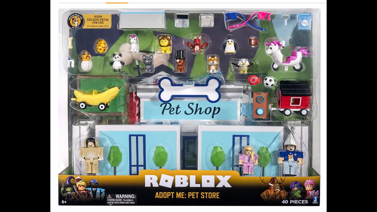 Adopt Me Pet Shop Roblox Deluxe Playset toy Stop-Motion - YouTube
