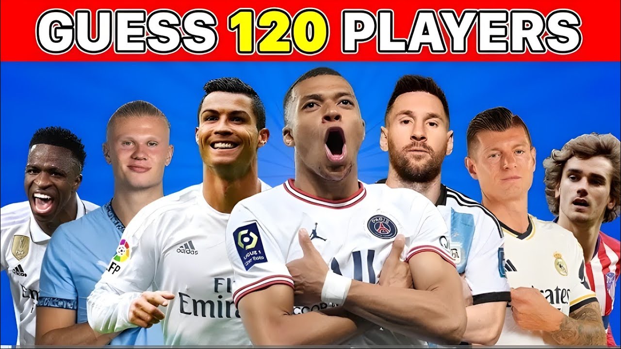 GUESS THE FOOTBALL PLAYER'S HARD EDITION | SOCCER QUIZ GUESS THE PLAYER ...