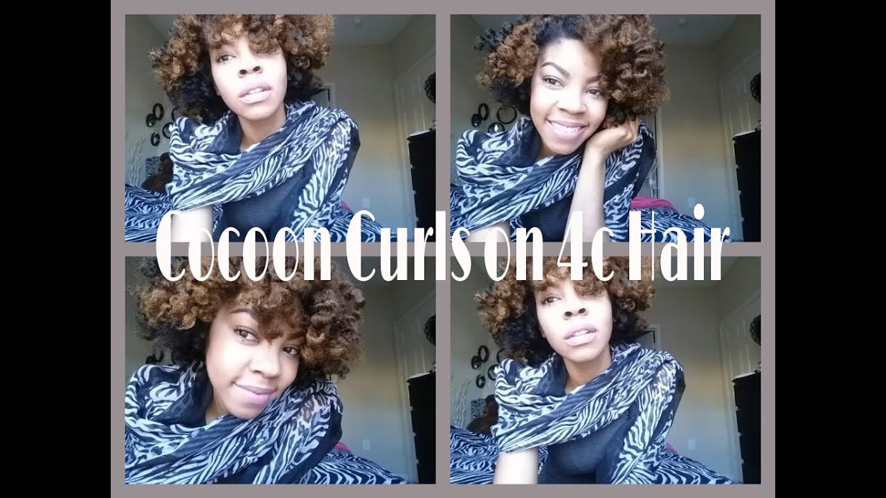 Cocoon Curls on 4b4c Natural Hair ~#30~ - YouTube