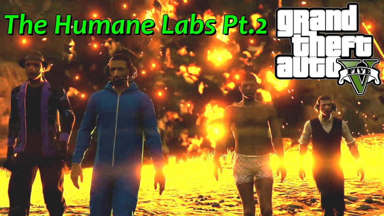 GTA Online - Journey to The Humane Labs - YouTube