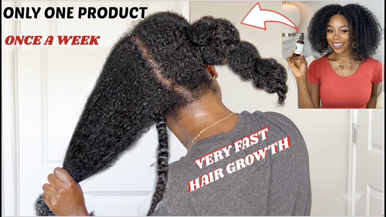 Only 1 product and your hair will grow like crazy | weekly wash & prep ...