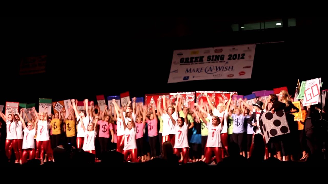 UK Delta Gamma Greek Sing 2012 - YouTube
