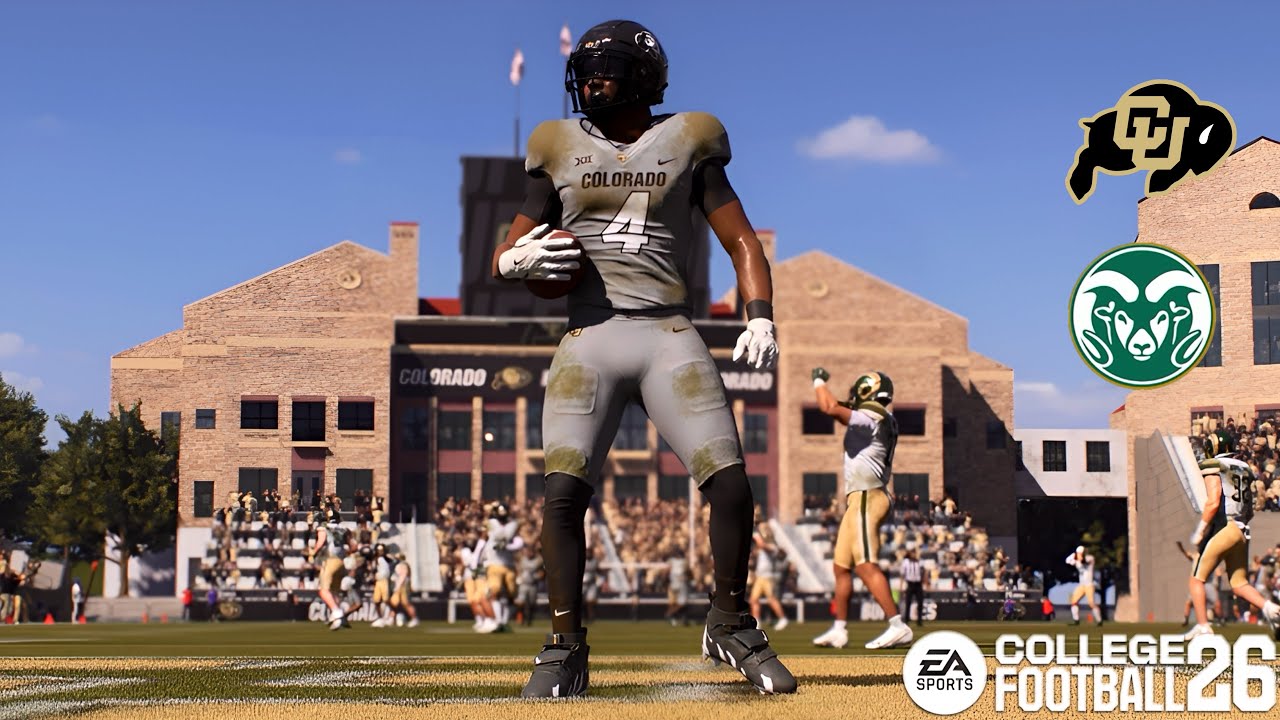 Colorado State vs Colorado - EA SPORTS College Football 26 - YouTube