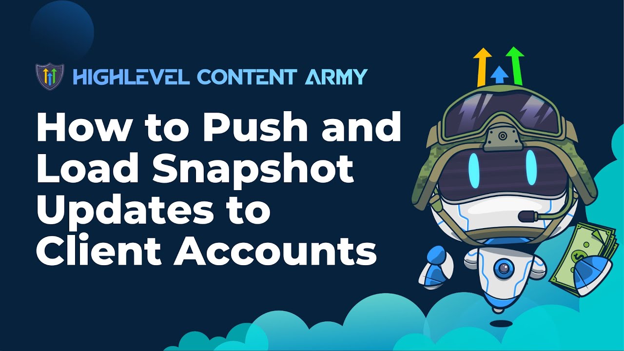 How to Push and Load Snapshot Updates to Client Accounts - YouTube