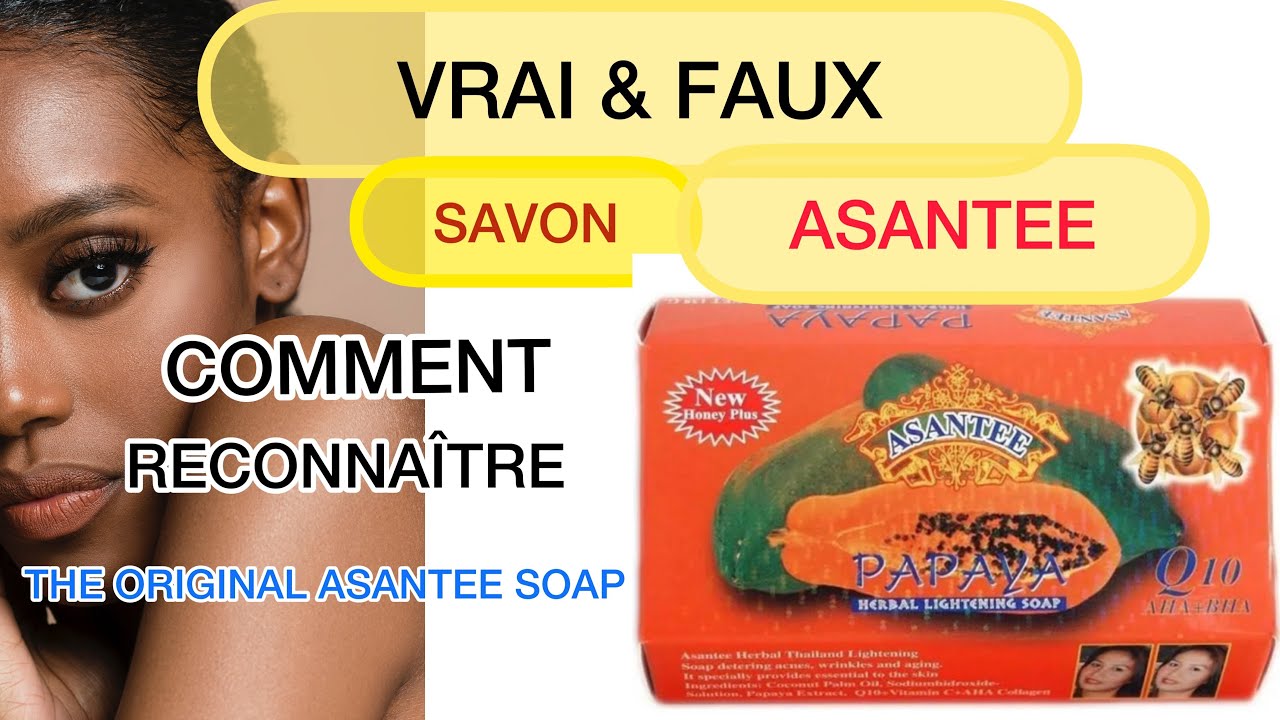 PEAU MÉTISSE Caramel/Peau Marron🎄Savon ASANTEE - YouTube