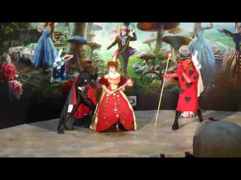 alice in wonderland 2010 stage show in malaysia HD