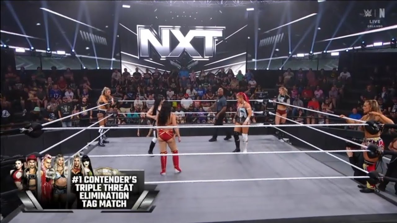 Sol Ruca & Zaria Vs Fallon Henley & Jazmyn Nyx Izzi Dame & Tatum Paxley ...