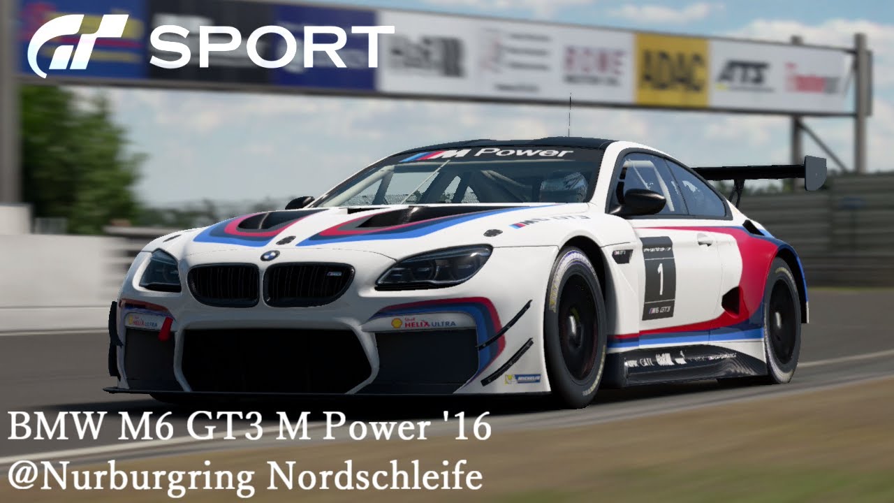 Gran Turismo Sport Beta - BMW M6 GT3 M Power Livery '16 - YouTube