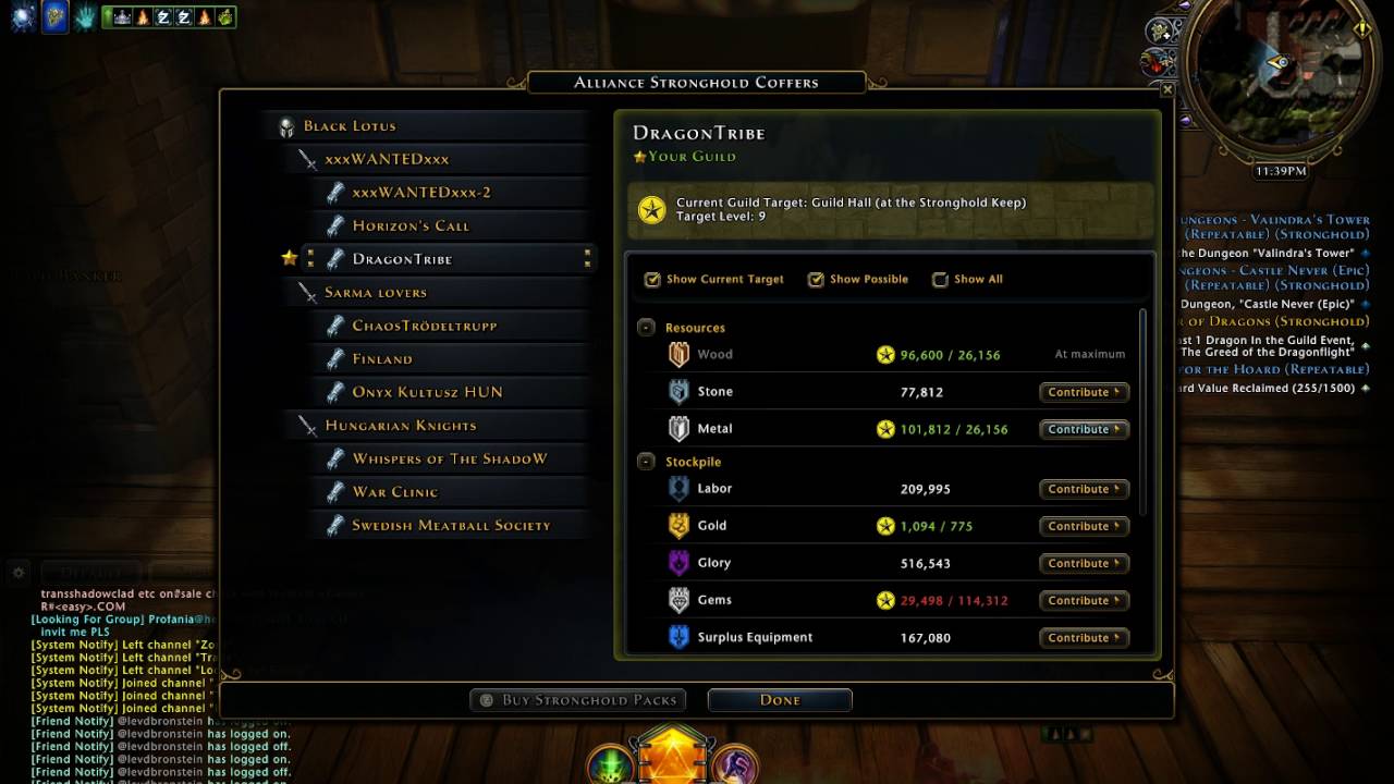 Neverwinter | How to donate vouchers to your guild coffer | Mod 10 PC ...