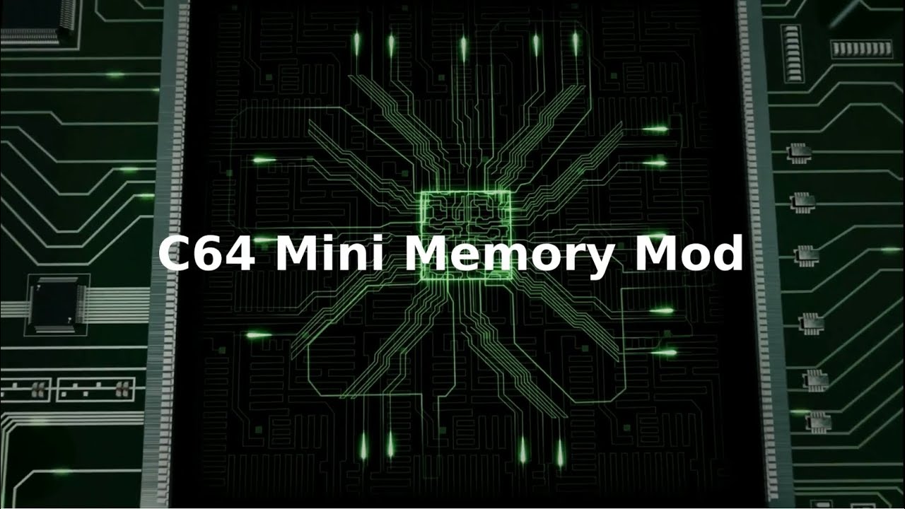The C64 Mini Memory Upgrade - YouTube