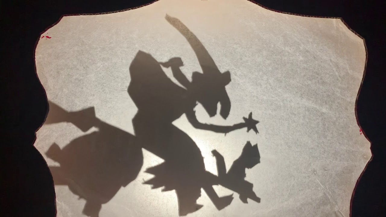 Room on the Broom Shadow Puppet Theatre show - YouTube