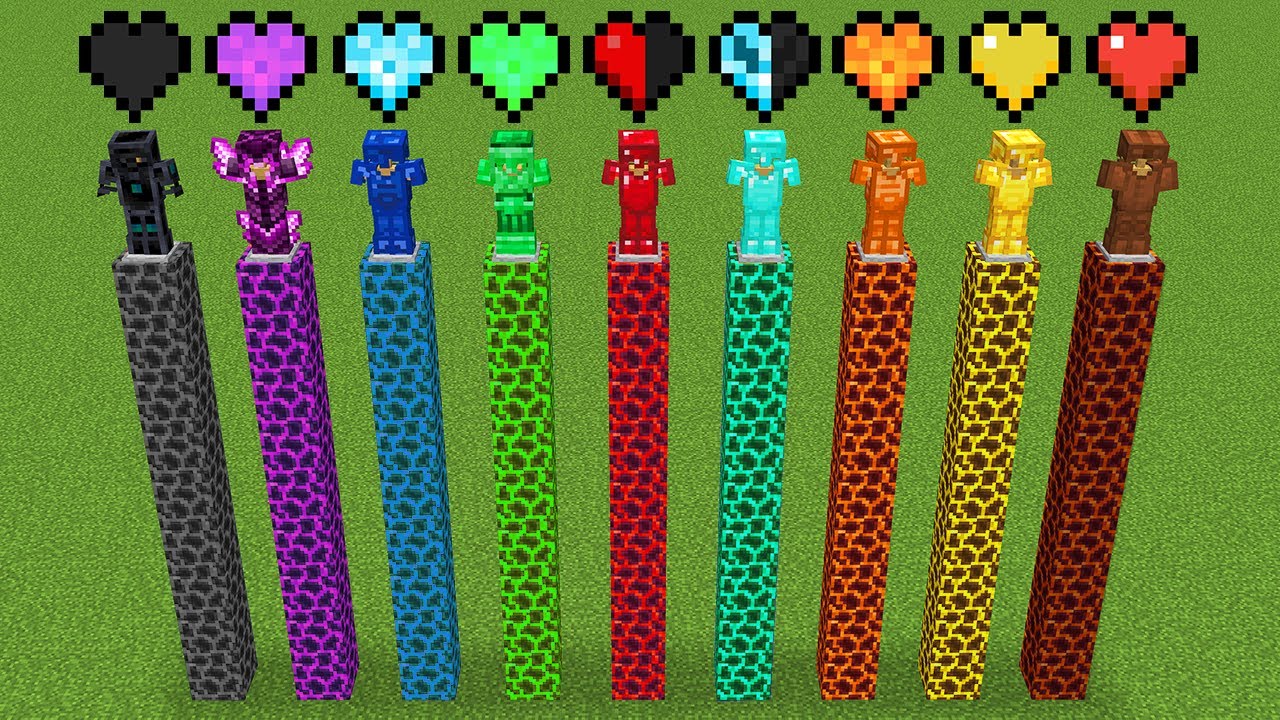 how long will Armor Survive Magma Road in Minecraft? - YouTube