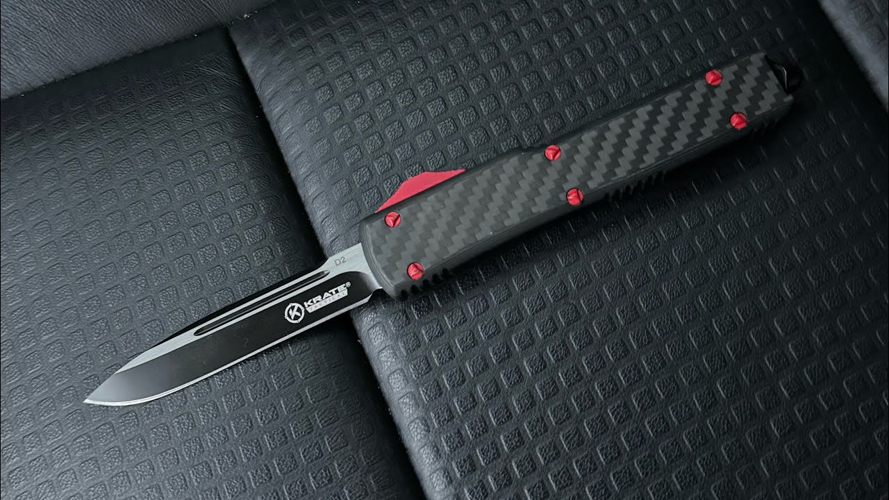 Krate Tactical OTF Knife - YouTube